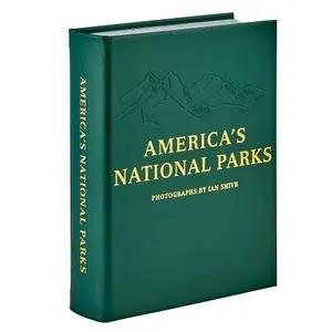 GRAPHIC IMAGE America's National Parks Leather Coffee Table Book
