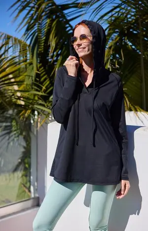 UV SKINZ Vacation Cover-up - Black
