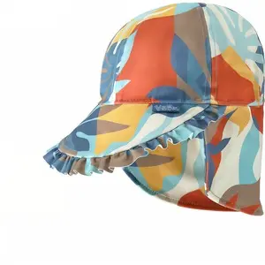 UV SKINZ Upf 50+ Swim Flap Hat - Beach Picasso