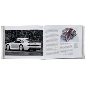 GRAPHIC IMAGE Porsche 70 Years There Is No Substitute Leather Coffee Table Book