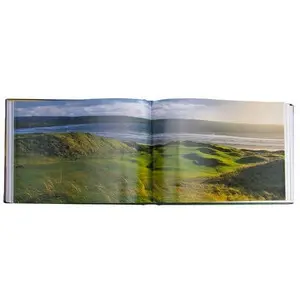 GRAPHIC IMAGE Golf Courses Leather Coffee Table Book