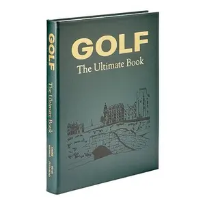 GRAPHIC IMAGE Golf The Ultimate Book Leather Coffee Table Book