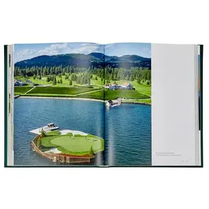 GRAPHIC IMAGE Golf The Ultimate Book Leather Coffee Table Book
