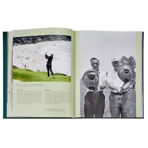 GRAPHIC IMAGE Golf The Ultimate Book Leather Coffee Table Book