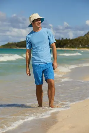 UV SKINZ Short Sleeve Crew Sun & Swim Shirt