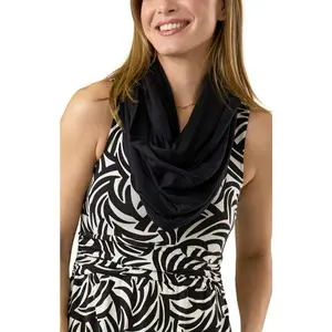 UV SKINZ Packable Infinity Scarf - Black