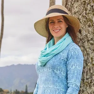 UV SKINZ Packable Infinity Scarf - Glacier