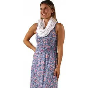 UV SKINZ Packable Infinity Scarf White