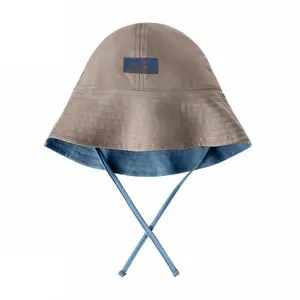UV SKINZ Reversible Sun Hat - Baltic/sandstone