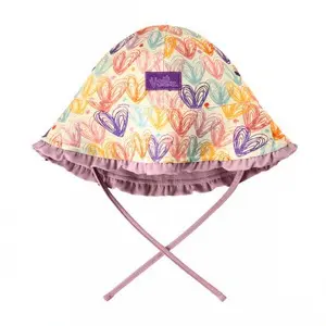 UV SKINZ Reversible Sun Hat - Doodle My Heart