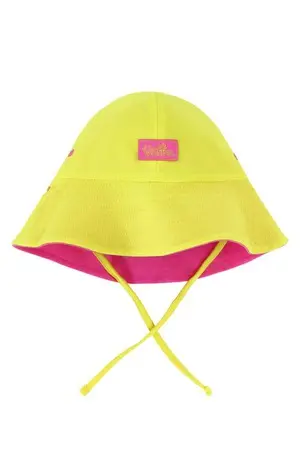 UV SKINZ Reversible Sun Hat - Neon Sorbet/neon Yellow