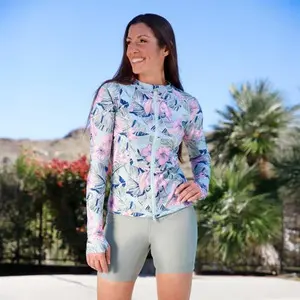 UV SKINZ Active Swim Shorts - Lily Pad