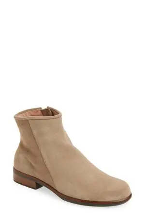 Naot Norther Ankle Bootie - Almond Suede