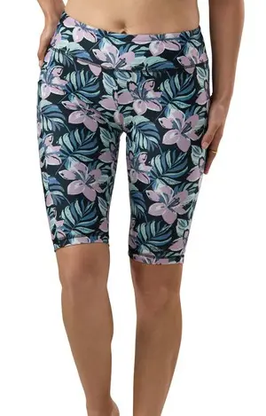 UV SKINZ Active Swim Jammerz - Black Bloom