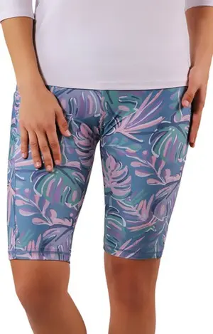 UV SKINZ Active Swim Jammerz - Pastel Palms