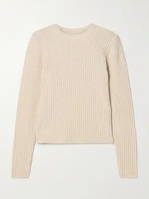 Co Ribbed Wool-blend Sweater