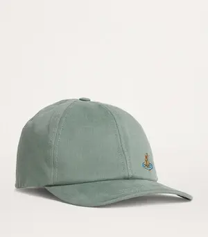 VIVIENNE WESTWOOD Cotton Orb Baseball Cap
