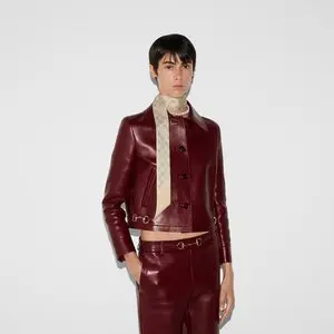 Gucci Printed Silk Ribbon - Neutral
