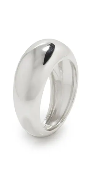 Zoe Chicco Medium Aura Ring - Sterling Silver