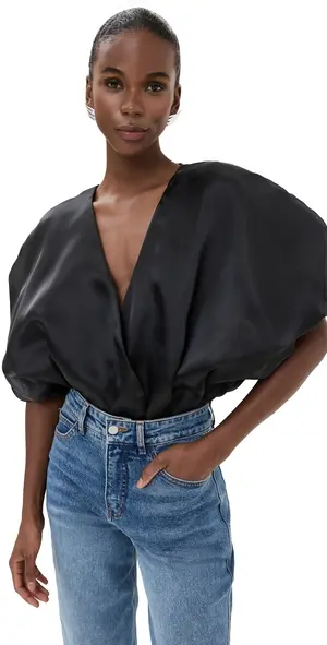 BY EFRAIN MOGOLLON Aura Organza Bodysuit