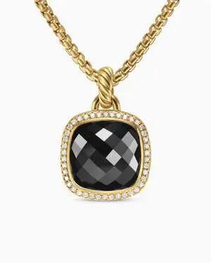 David Yurman Albion Pendant - Black Onyx