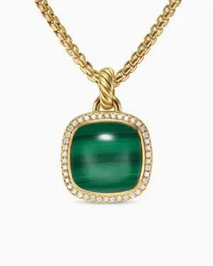 David Yurman Albion Pendant - Malachite