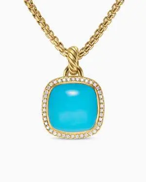 David Yurman Albion Pendant - Turquoise