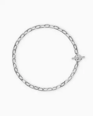 David Yurman Dy Madison® Toggle Chain Necklace - All Sterling Silver