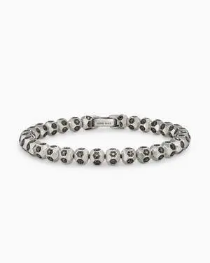 David Yurman David Yurman Spiritual Beads Faceted Bracelet With Pavé Black Diamonds Black Diamond