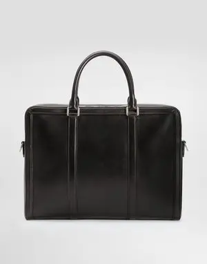 Dolce & Gabbana Calfskin Briefcase - Black