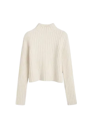 TOTEME Petite Chunky Rib Knit Sweater