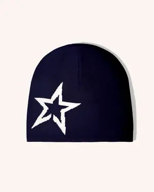 Perfect Moment Perfect Moment Logo Star Beanie Navy