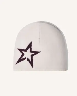 Perfect Moment Logo Star Beanie - White