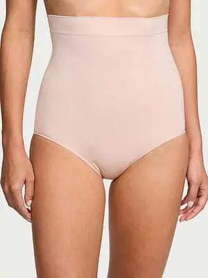 Victoria's Secret Shapewear Victoria Seamlessshaping™ High-waist Brief Panty - Beige