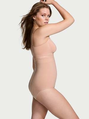 Victoria's Secret Shapewear Victoria Seamlessshaping™ High-waist Brief Panty - Beige