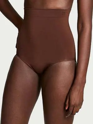 Victoria's Secret Shapewear Victoria Seamlessshaping™ High-waist Brief Panty - Brown