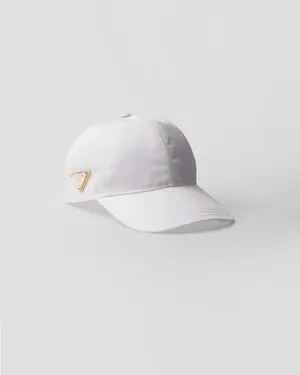 Prada Re-nylon Baseball Cap - White