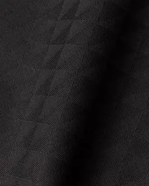 Prada Wool And Silk Scarf - Black