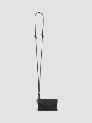 Saint Laurent Cassandre Mini Envelope Bag In Nylon