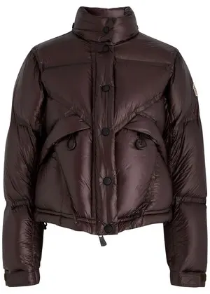 Moncler Day-namic Julier Quilted Jacket - Burgundy