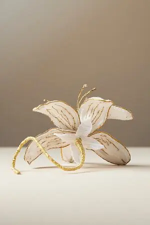 The Met x Anthropologie Floral Pick Ornament - Thumbnail 2