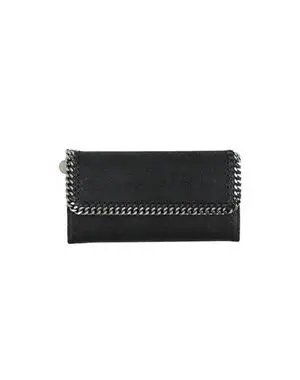 Stella McCartney Wallet Textile Fibers - Black