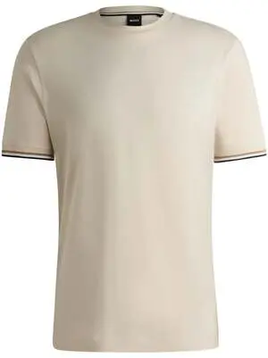 BOSS Cotton T-shirt - Neutrals