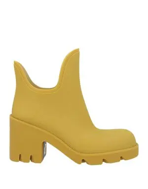 Burberry Ankle Boots Rubber - Yellow