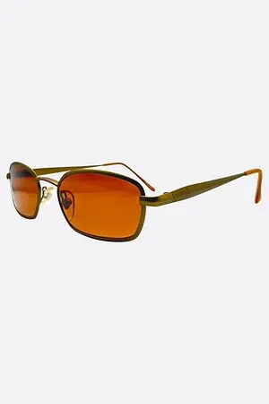 GIANT VINTAGE SUNGLASSES Left Lane Slim Square 90s Sunglasses