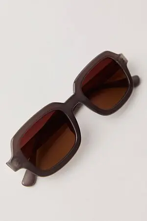 SUNSKI Lago Sunglasses Grey Frame With Ruby Lens