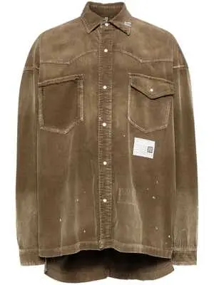 Mihara Yasuhiro Logo Overshirts For Men