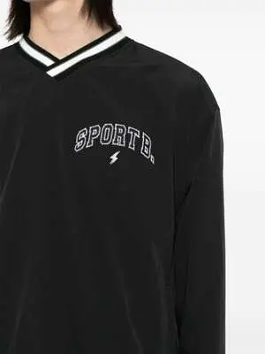 AGNES B. V-neck Pullover