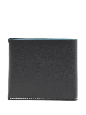 AGNÈS B. Logo Debossed Folded Leather Wallet