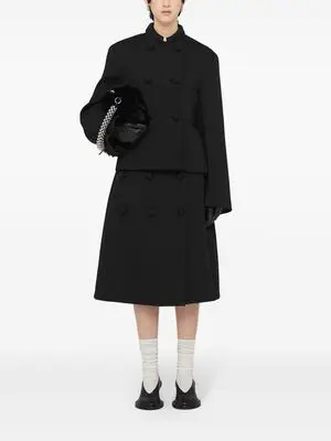 JIL SANDER Oversized Wool-blend Blazer